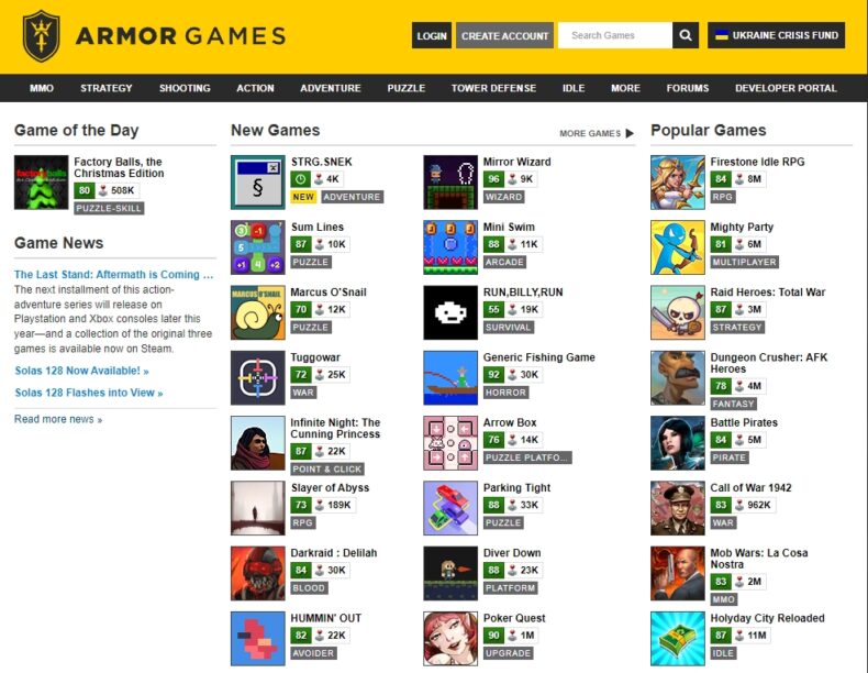 Top 5 site-uri web cu jocuri online gratuite